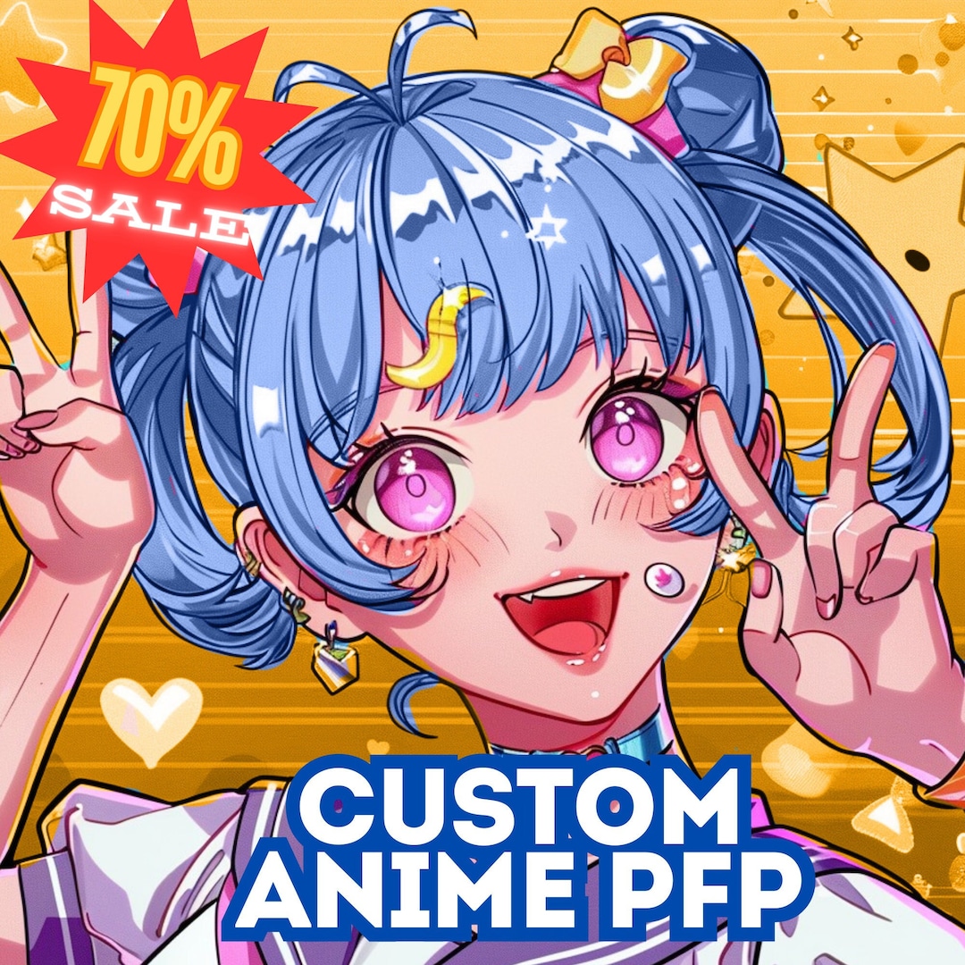 Custom PFP Pfp Anime PFP Commission Anime Custom PFP Art Personalizes ...