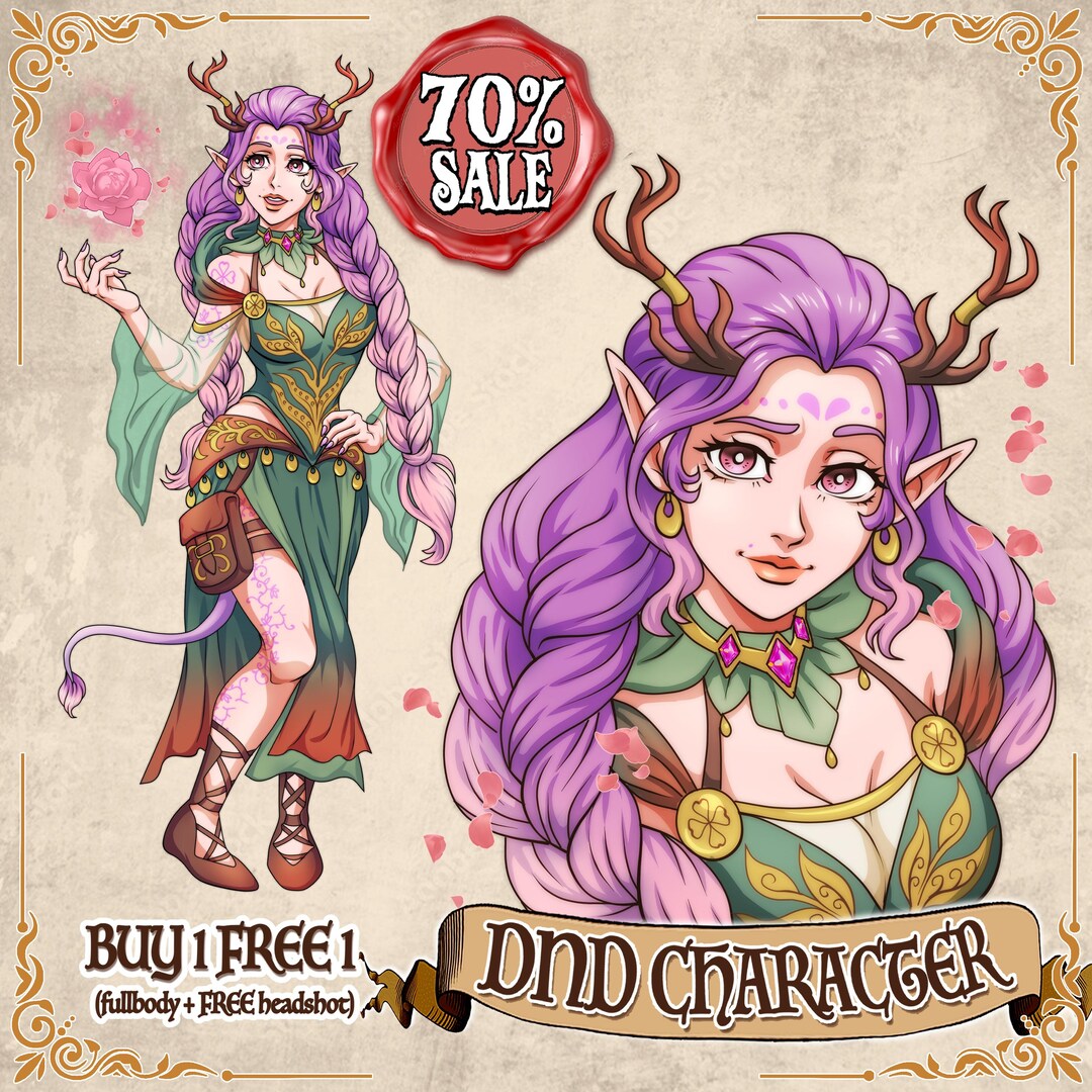 Dnd Character Reference Sheet, CUSTOM DND Character, Fantasy Character ...