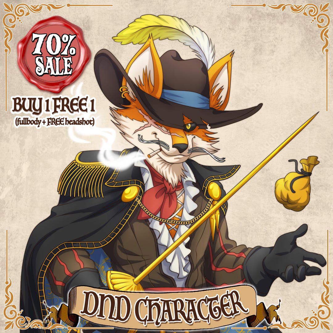 Dnd Character Reference Sheet, CUSTOM DND Character, Fantasy Character ...