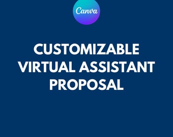 Virtual Assistant Proposal Template - Etsy