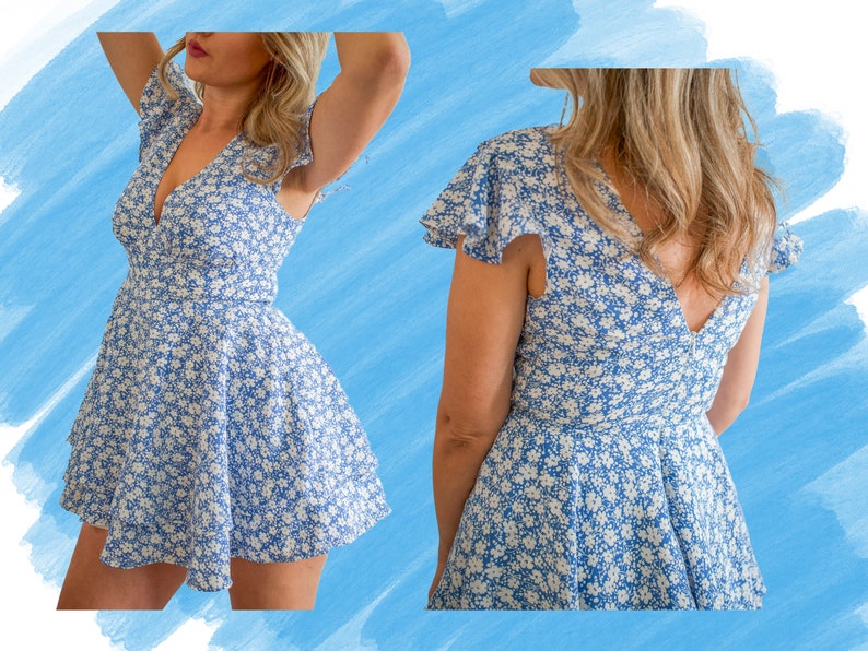 The Daisy Playsuit PDF Sewing Pattern - Etsy