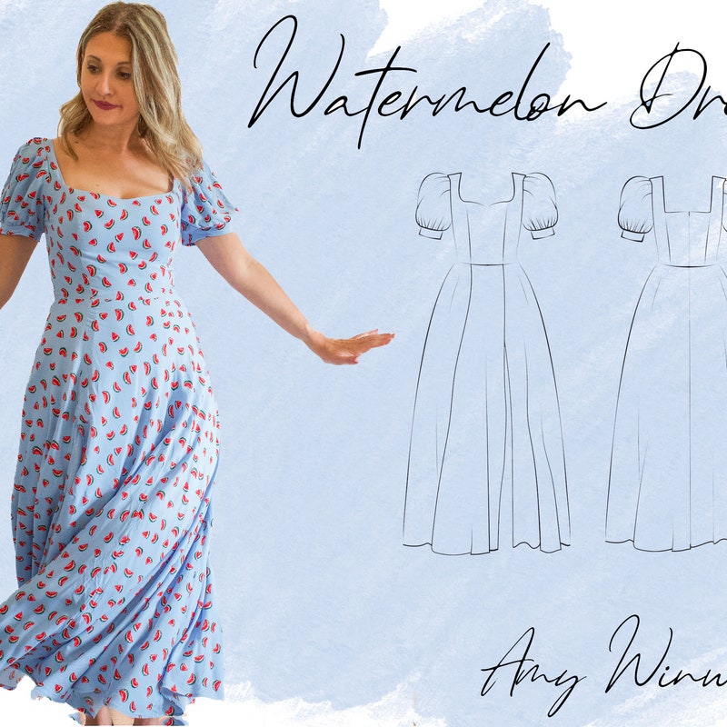 Watermelon Dress Women - Etsy