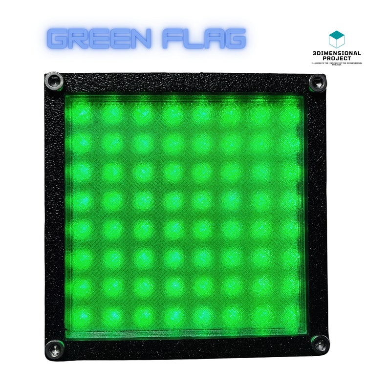 Sim Racing Flag Spotter REAL LED Iflag Simhub / Flag Indicator F1 ...