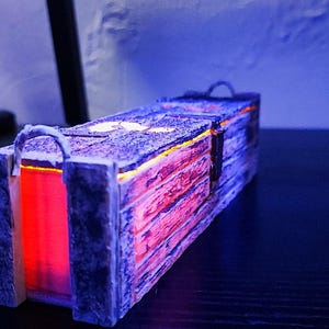 Zombie Mystery Box Lightbox | Call of Duty Zombies | Lamp | Gaming Room ...