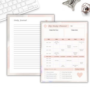 2024 Study Planner, Printable College Planner, Study Planner, School ...
