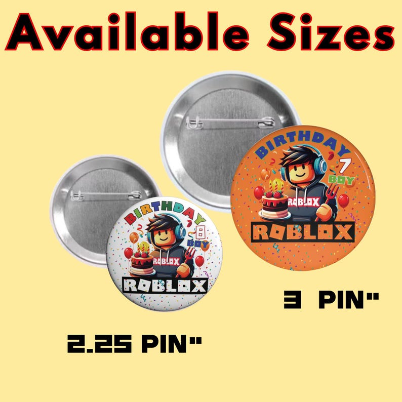 Personalized Happy Birthday Celebration Custom Button, Birthday Boy ...