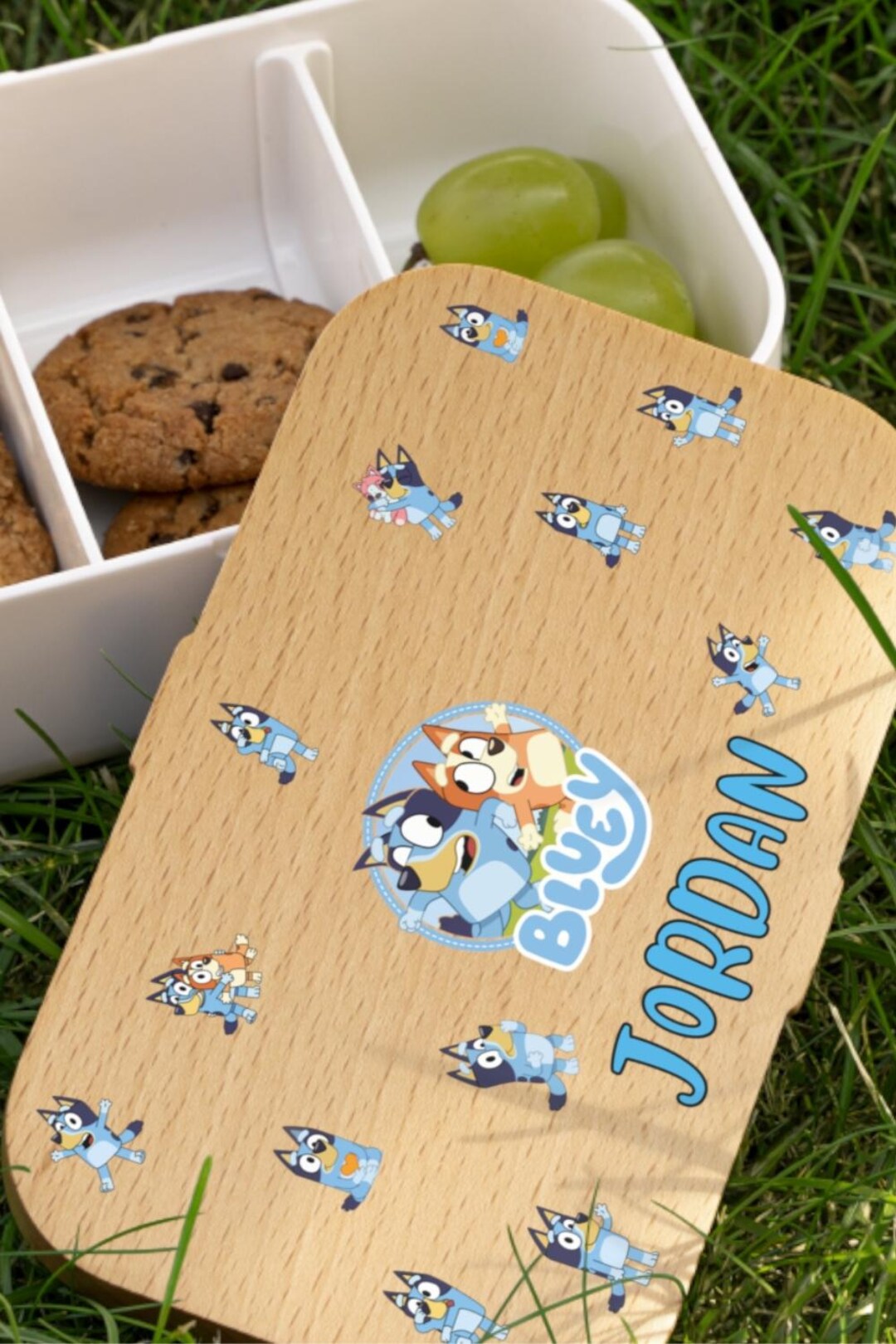 Custom Bluey Bento Lunch Box, Kids Lunchbox, Bluey, Bluey Birthday Gift ...