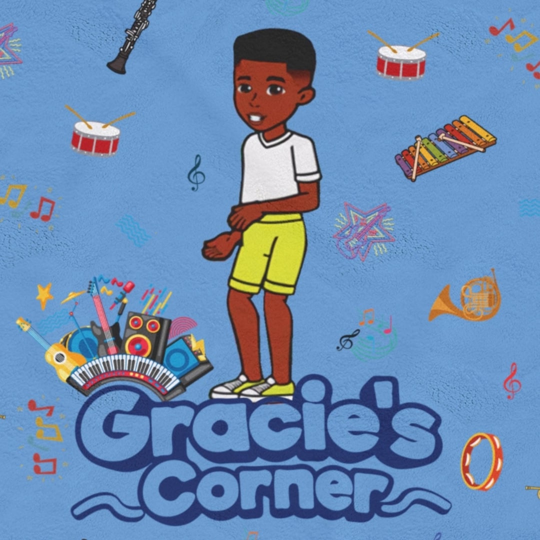 Gracie's Corner Birthday, Baby Boy Blanket, Kids Christmas Gift, Gracie ...
