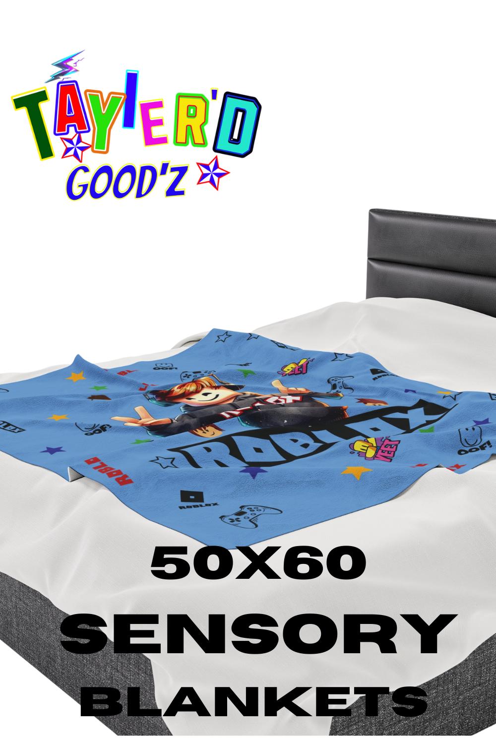 Gamer Roblox Blanket, Roblox Birthday Gift, Roblox, Gift for Boy ...