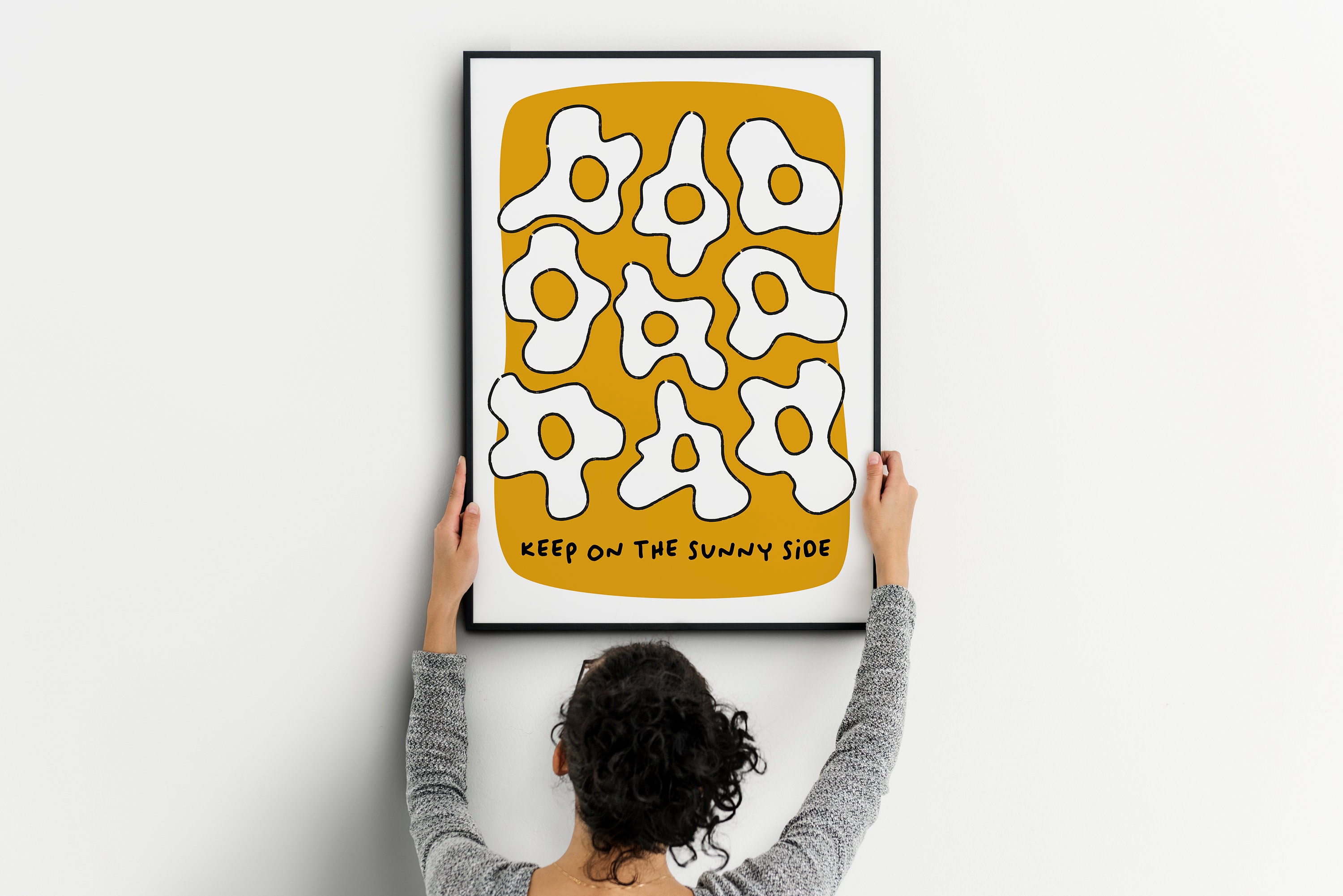 Keep on the Sunny Side Wall Art Positive Affirmation Home Decor Digital ...