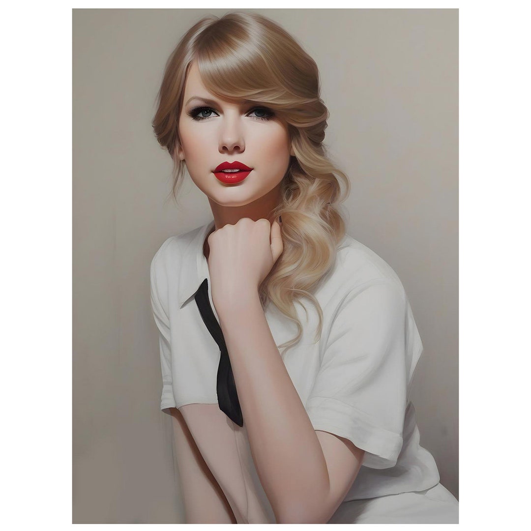 Taylor Swift Illustration Digital Art Downloadable Art - Etsy