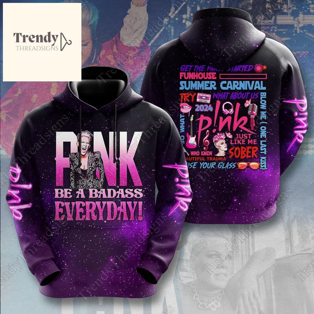 Pnk Pink Singer Summer Carnival 2024 Tour Shirt, 2024 Pnk Concert ...