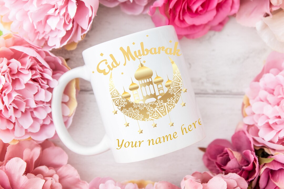 Personalized Eid Mug, Personalized Eid Al Fitr Mug, Personalized ...