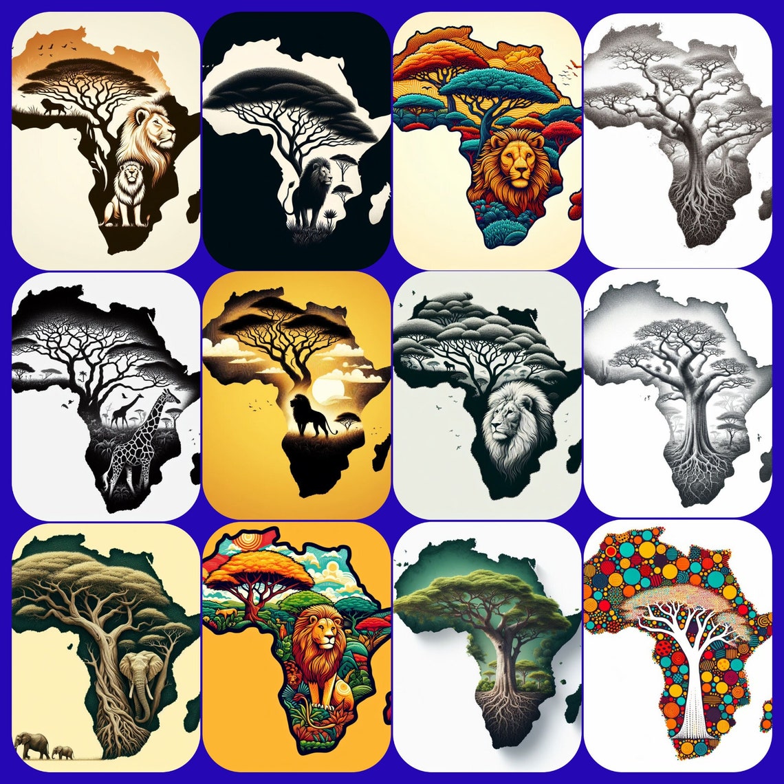 Bundle African Map Africa Map, Lots of Design, 161 Quality Images for ...