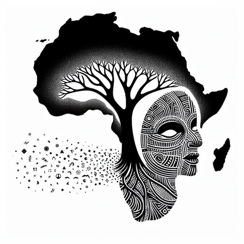 Bundle African Map Africa Map, Lots of Design, 161 Quality Images for ...