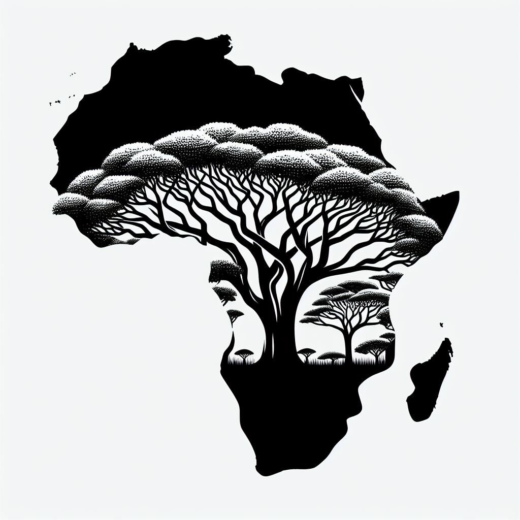 Bundle African Map Africa Map, Lots of Design, 161 Quality Images for ...