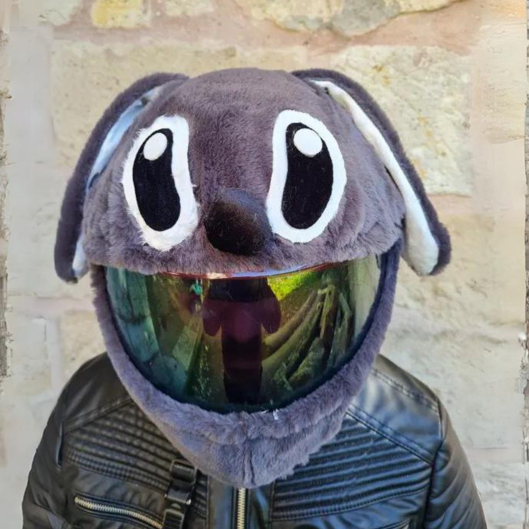 Plush Helmet Covers Helmet Cover Helmet Ornament Helmet Accessories ...