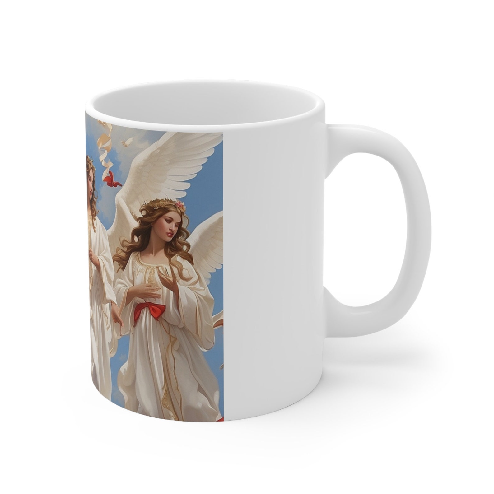 Three Angels, Female Angels, A Vision of Angels, Angels and Red Ribbons ...
