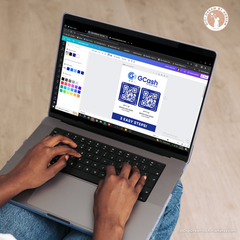 GCASH Transaction Form Template Ready Made Printable and Editable ...