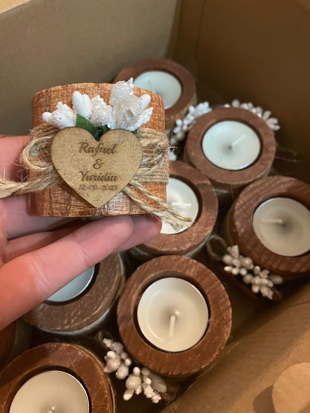 Bulk Candle Favors Wedding Favors for Guests Bridal Shower Favors ...