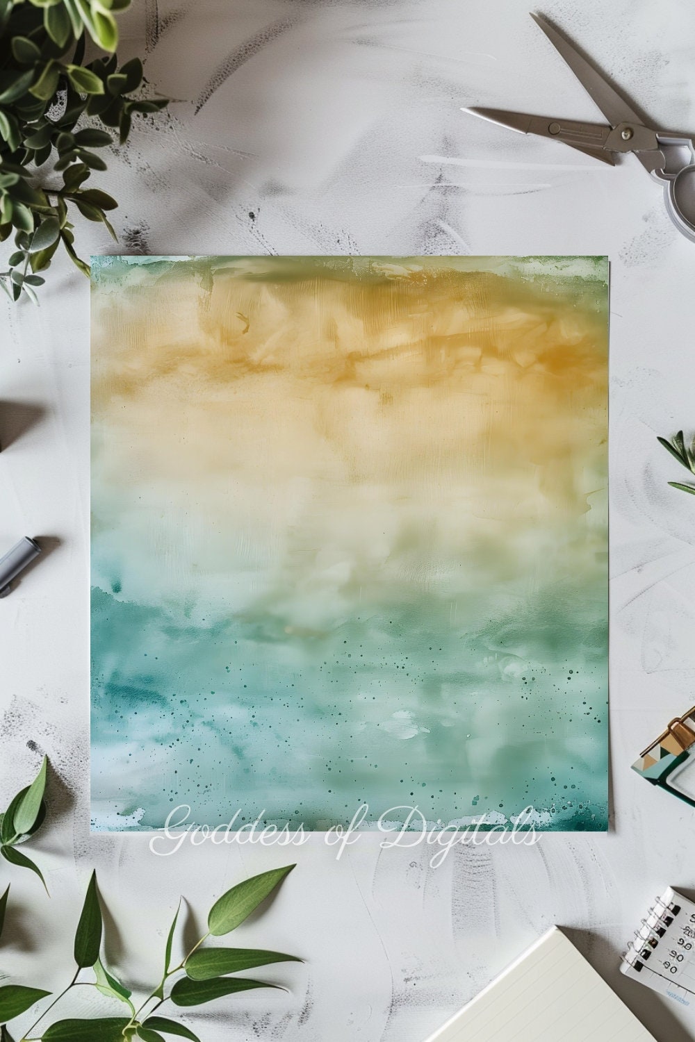 Digital Paper Printable Sheets, Vintage Stationery for Commercial Use ...