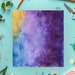 Purple Digital Paper Pack, Vivid Colors Watercolor Texture Bundle for ...