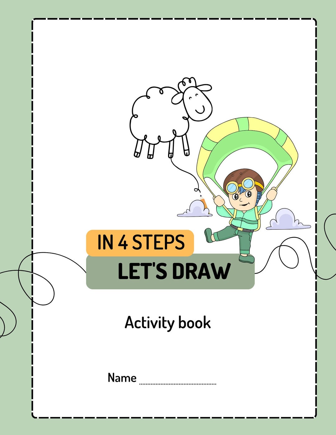 Customize Activity Book Montessori Activity Book Animals Activity Book ...