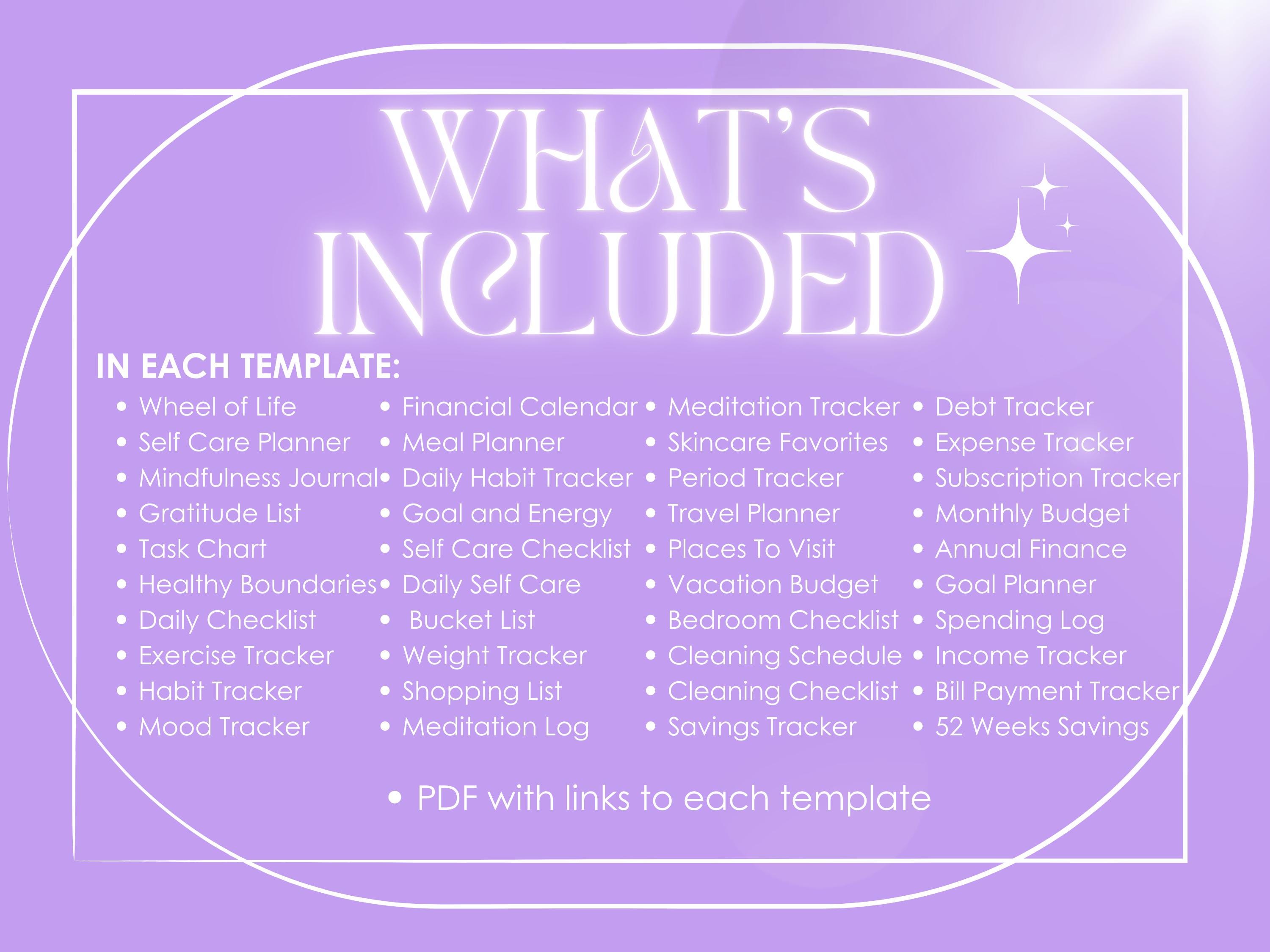 That Girl Planner, Template, Canva Template, Digital Download, That ...