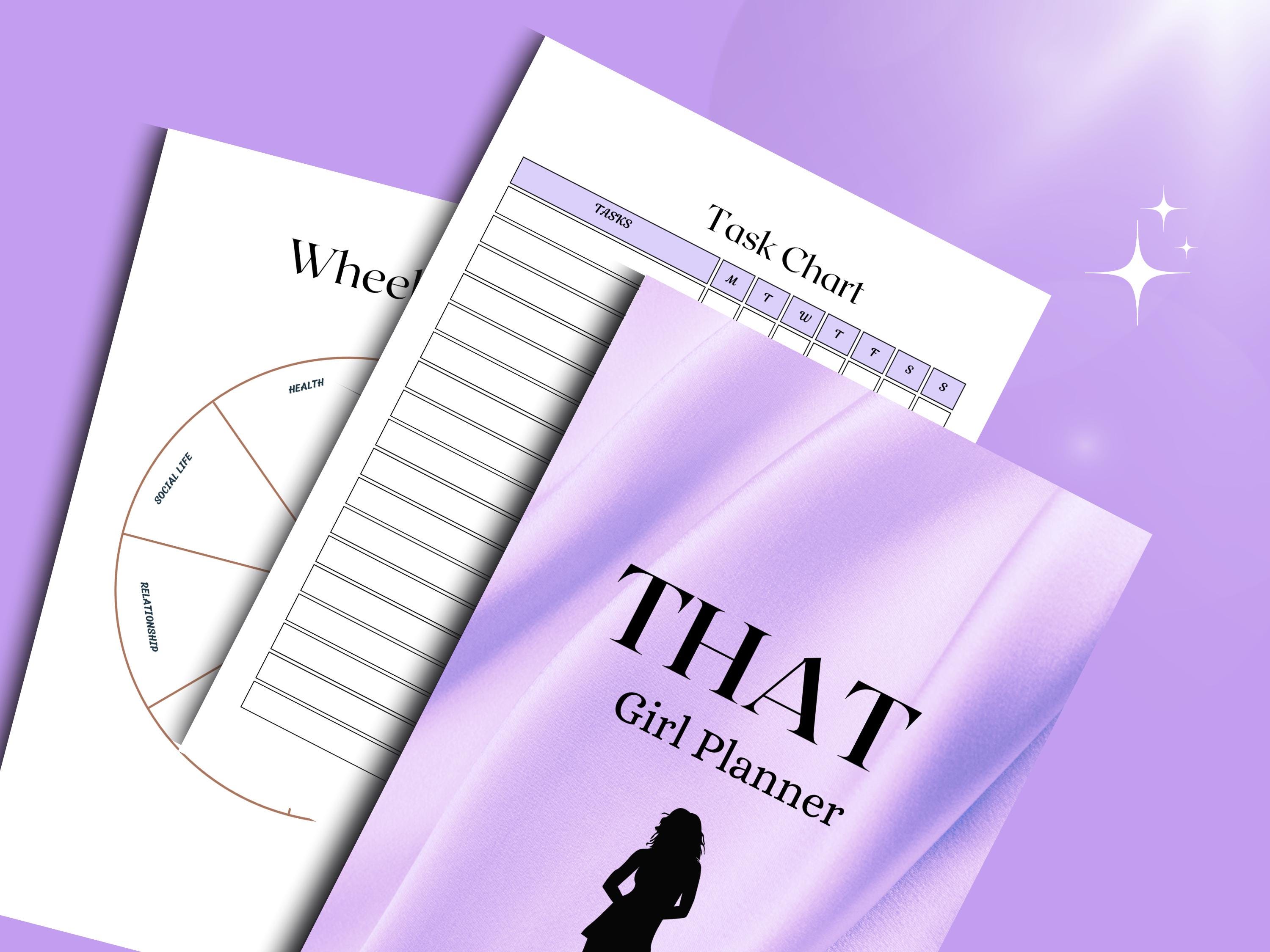 That Girl Planner, Template, Canva Template, Digital Download, That ...