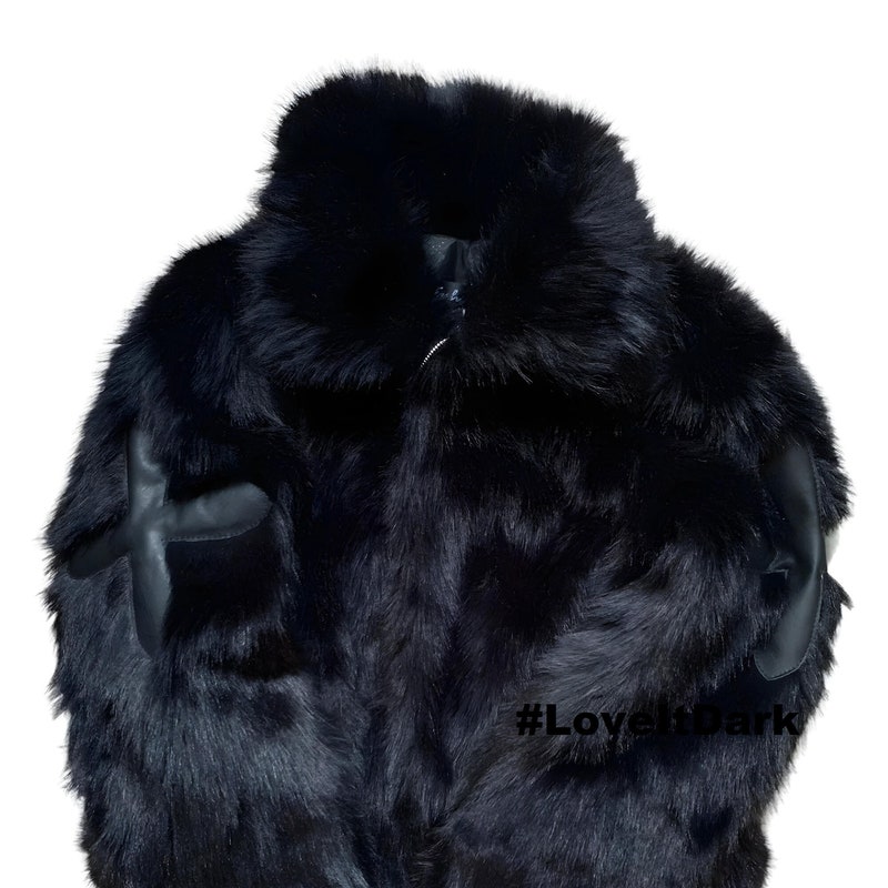 Gothic Fur Coat Women - Etsy