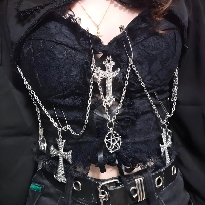 Emo Girls Crop Top Etsy