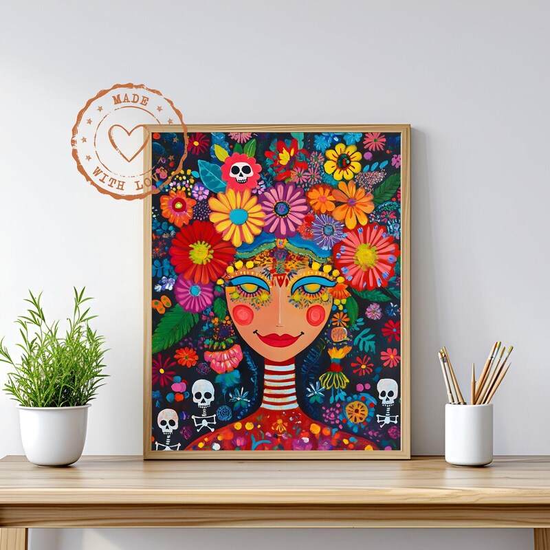 Sugar Skull Poster - Etsy