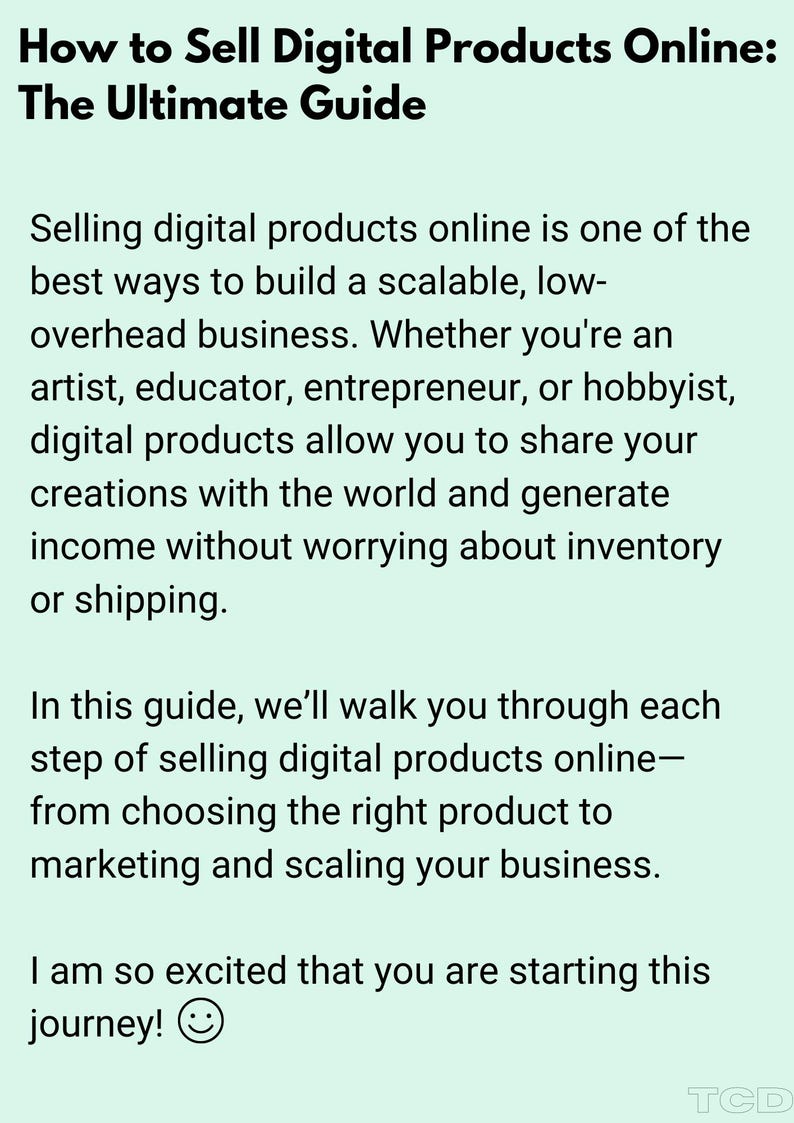 How to Sell Digital Products Online: the Ultimate Guide for Beginners ...