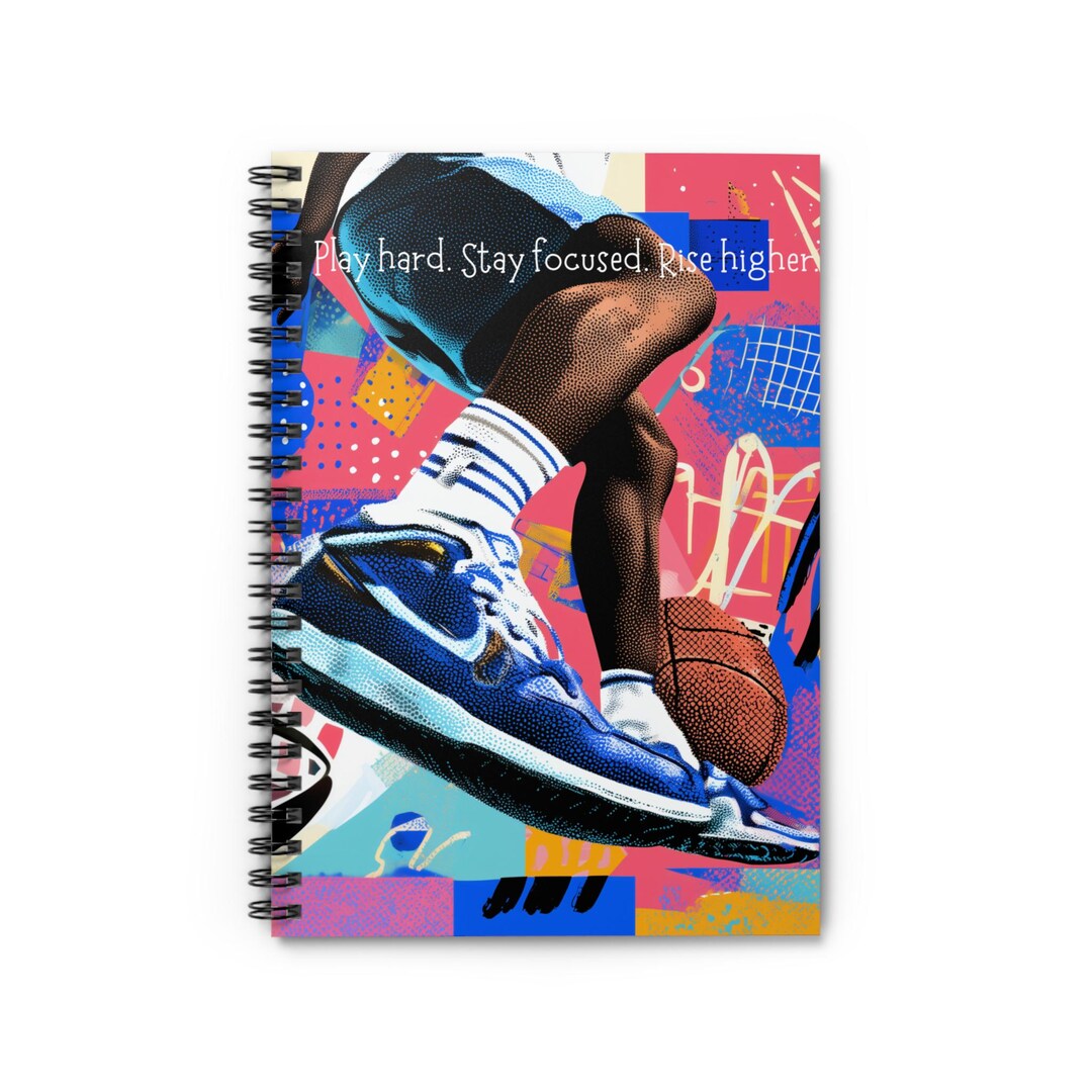 Basketball Journal for Teen Boys | Motivational Athlete Notebook - Etsy