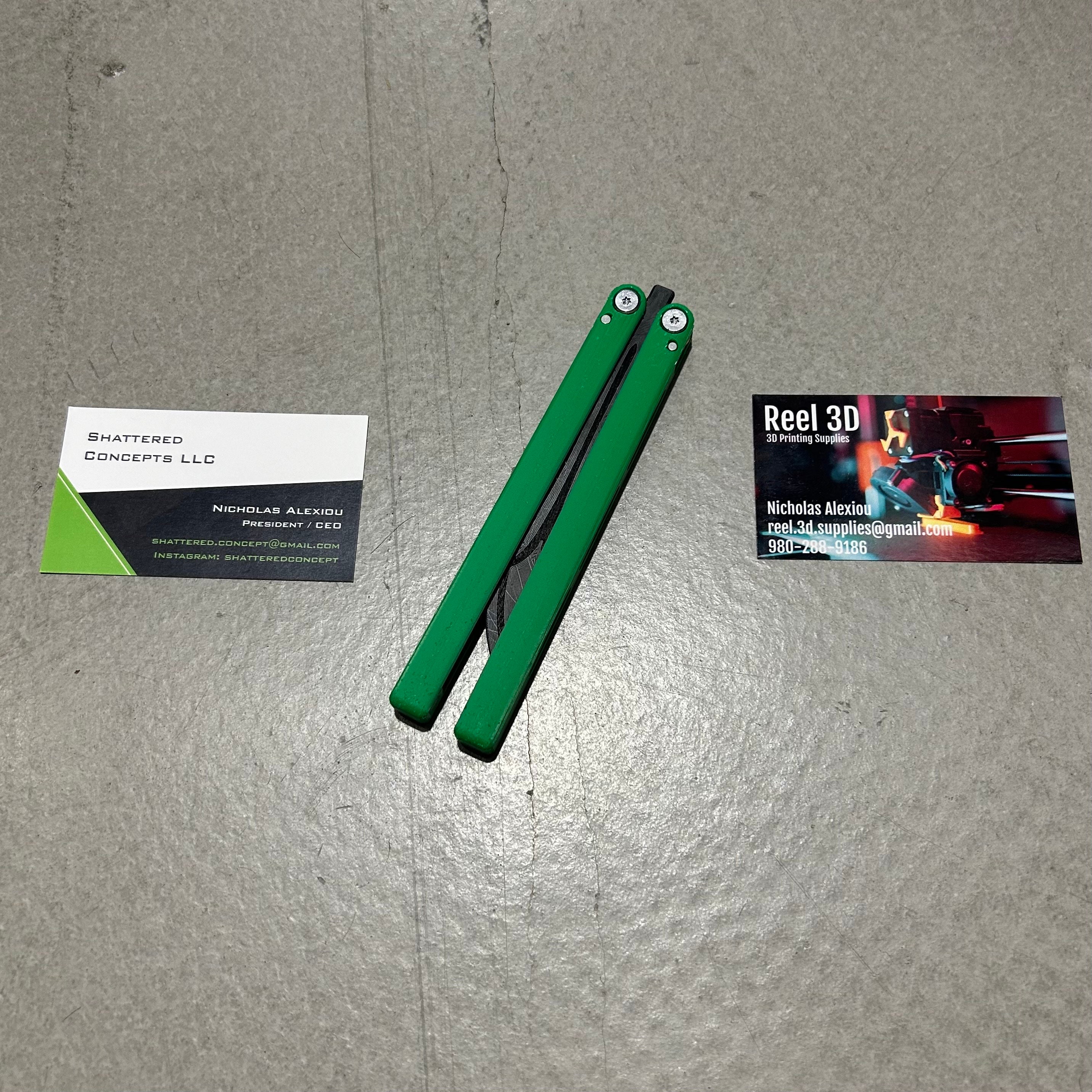 Balisong Trainer 3D Printed Fidget Toy - Etsy