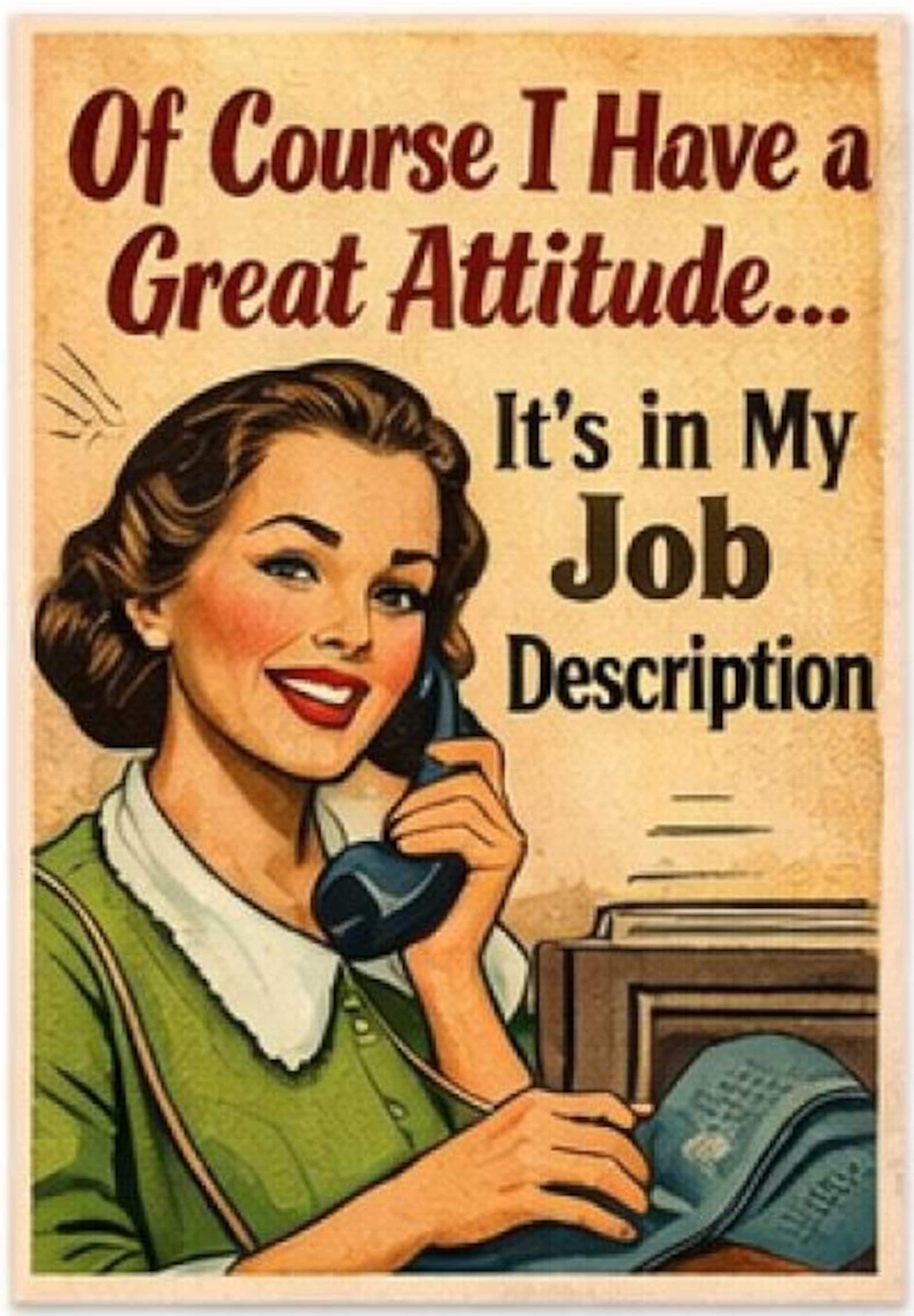 Vintage Office Memes Collage - Etsy