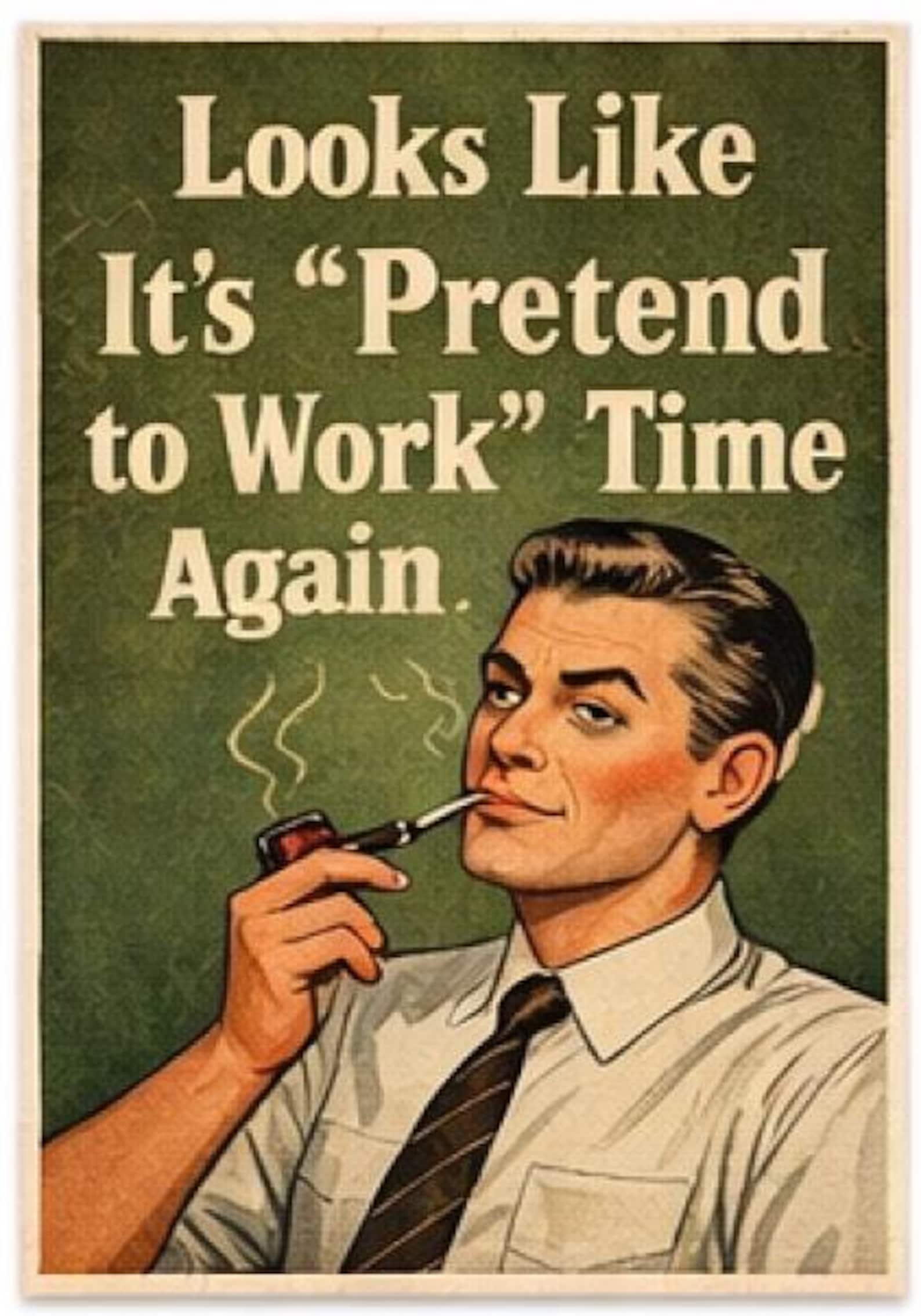 Vintage Office Memes Collage - Etsy
