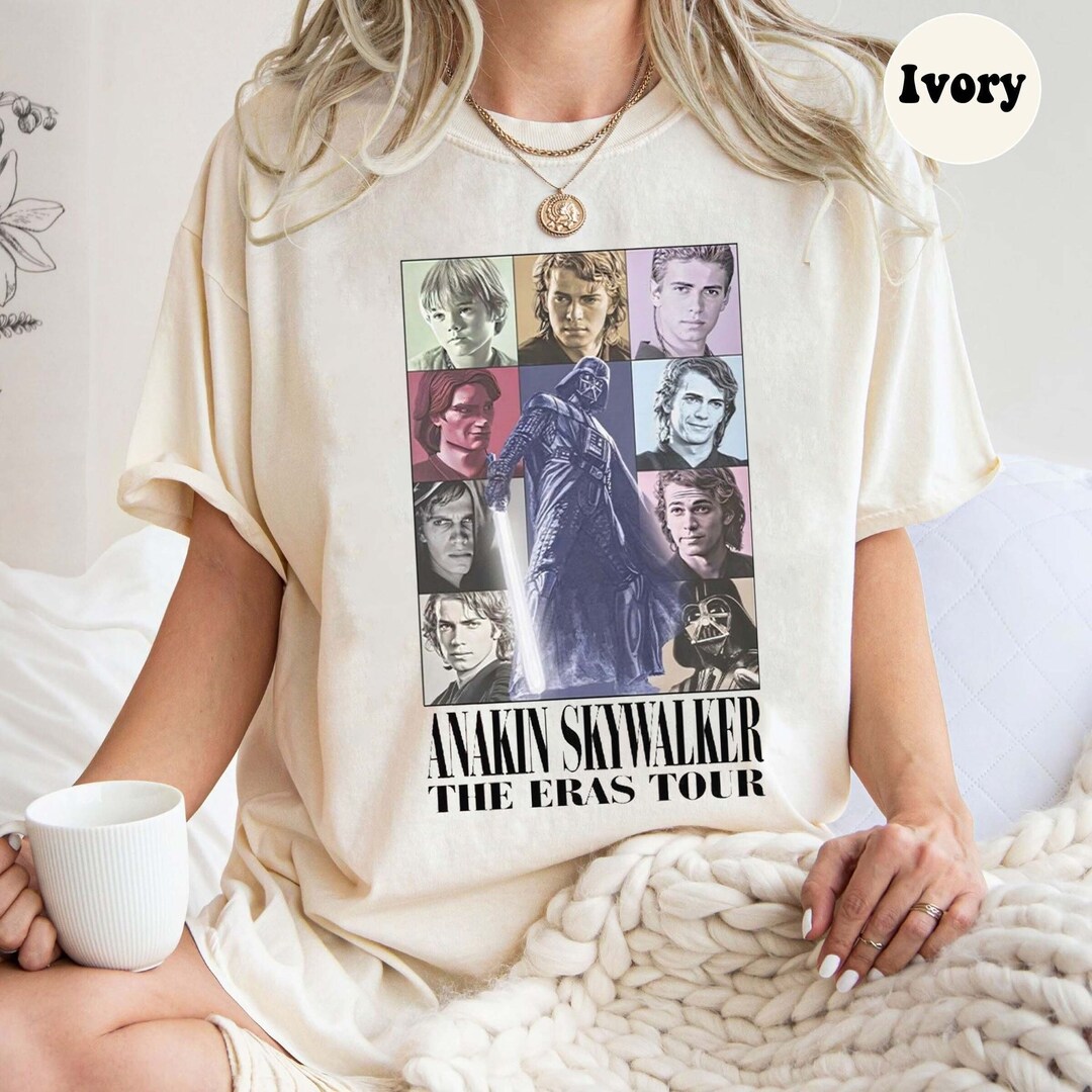 Anakin Skywalker Eras Tour Comfort Colors Shirt, Anakin Skywalker Shirt ...