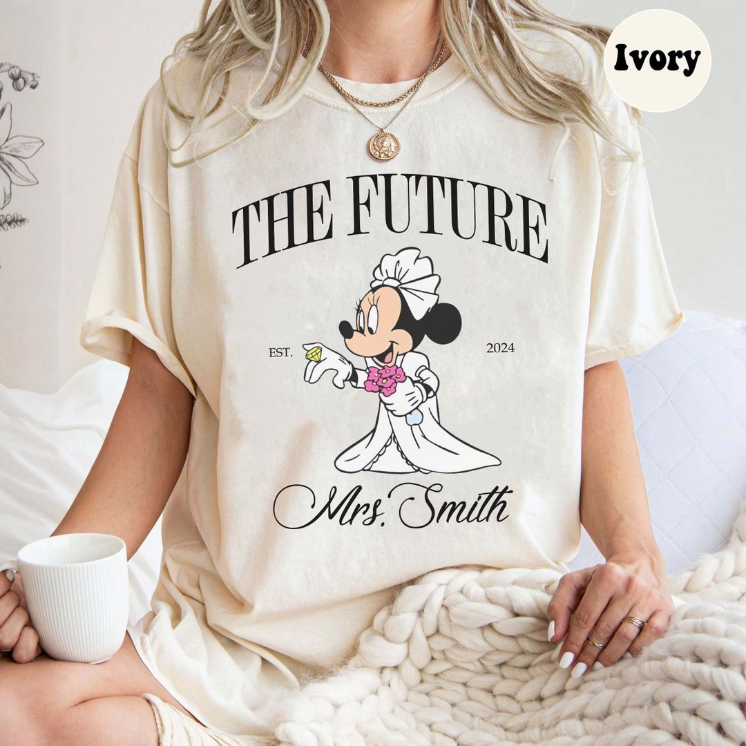 Custom Disney Future Mrs Shirt, Minnie Bride Shirt, Bachelorette Party ...