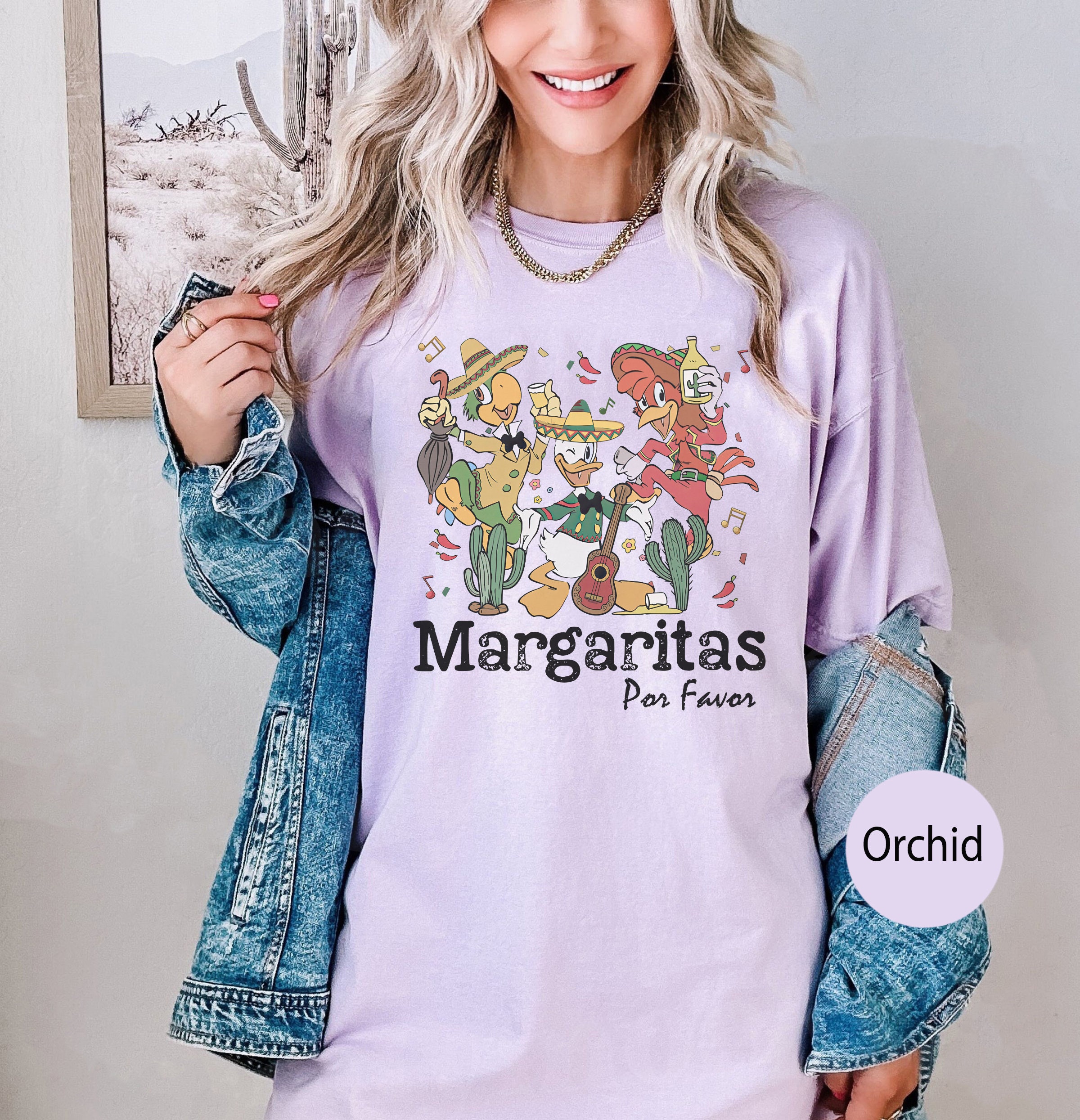 Vintage Disney Margarita Comfort Colors Shirt, Margaritas Epcot Shirt ...