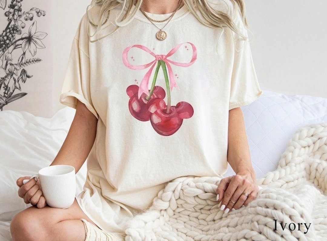 Minnie Coquette Comfort Color Shirts, Disney Minnie Mouse Coquette ...