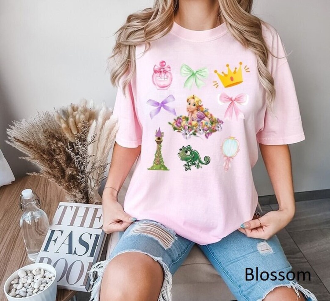 Disney Tangled Comfort Colors Shirt, Disney Rapunzel Shirt, Tangled ...