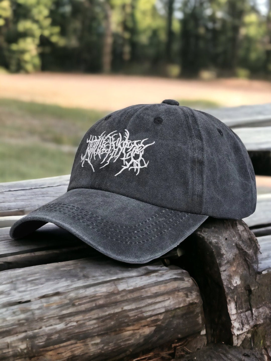 Gothic Baseball Cap, Y2k Gift, Y2k Cap, Vintage Look Baseball Hat ...