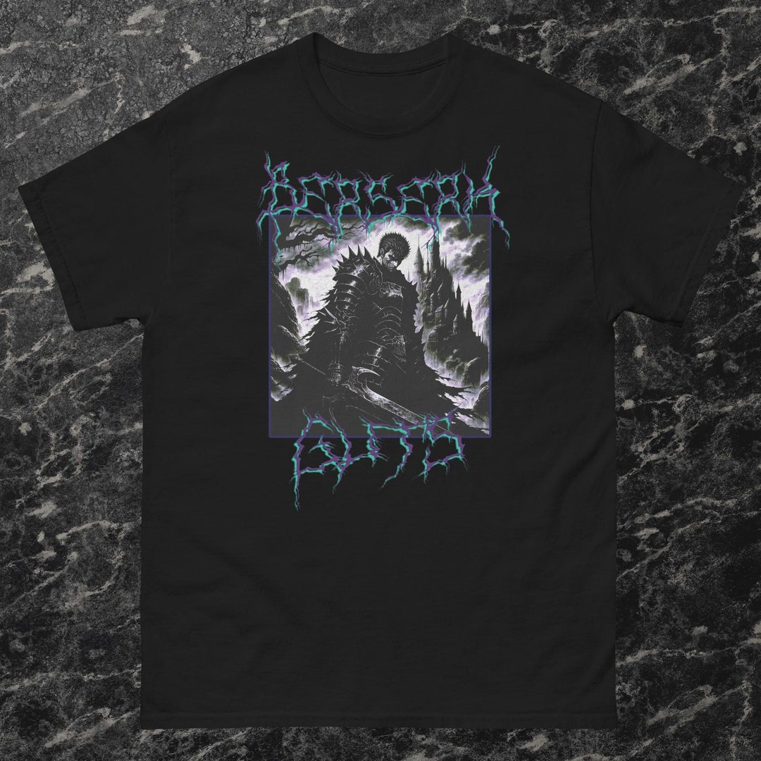 Berserk Guts Tee Anime Gift Berserk Guts Tshirt Guts Berserk Shirt ...