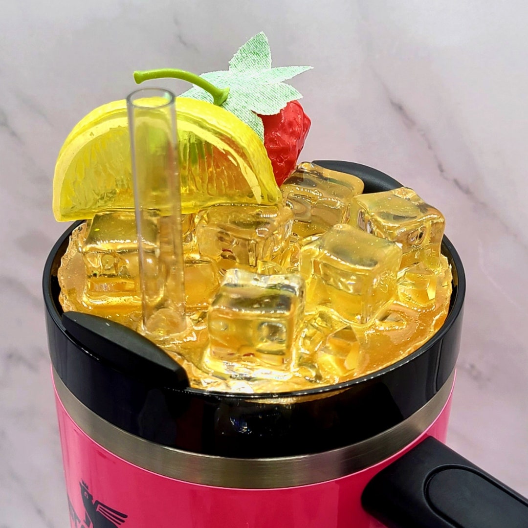 Custom Lemonade Ice Stanley Topper Custom Stanley Topperstrawberry ...
