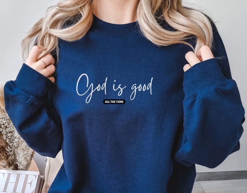 Bible Verse Sweatshirt Christian Sweatshirt Religious Gift Worship ...