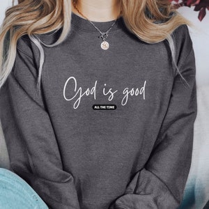 Bible Verse Sweatshirt Christian Sweatshirt Religious Gift Worship ...