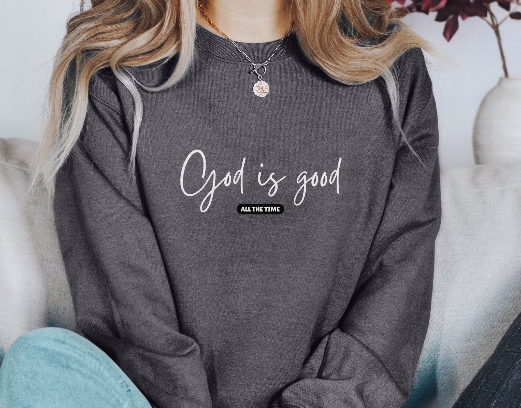 Bible Verse Sweatshirt Christian Sweatshirt Religious Gift Worship ...