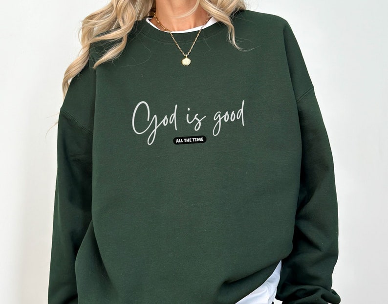 Bible Verse Sweatshirt Christian Sweatshirt Religious Gift Worship ...