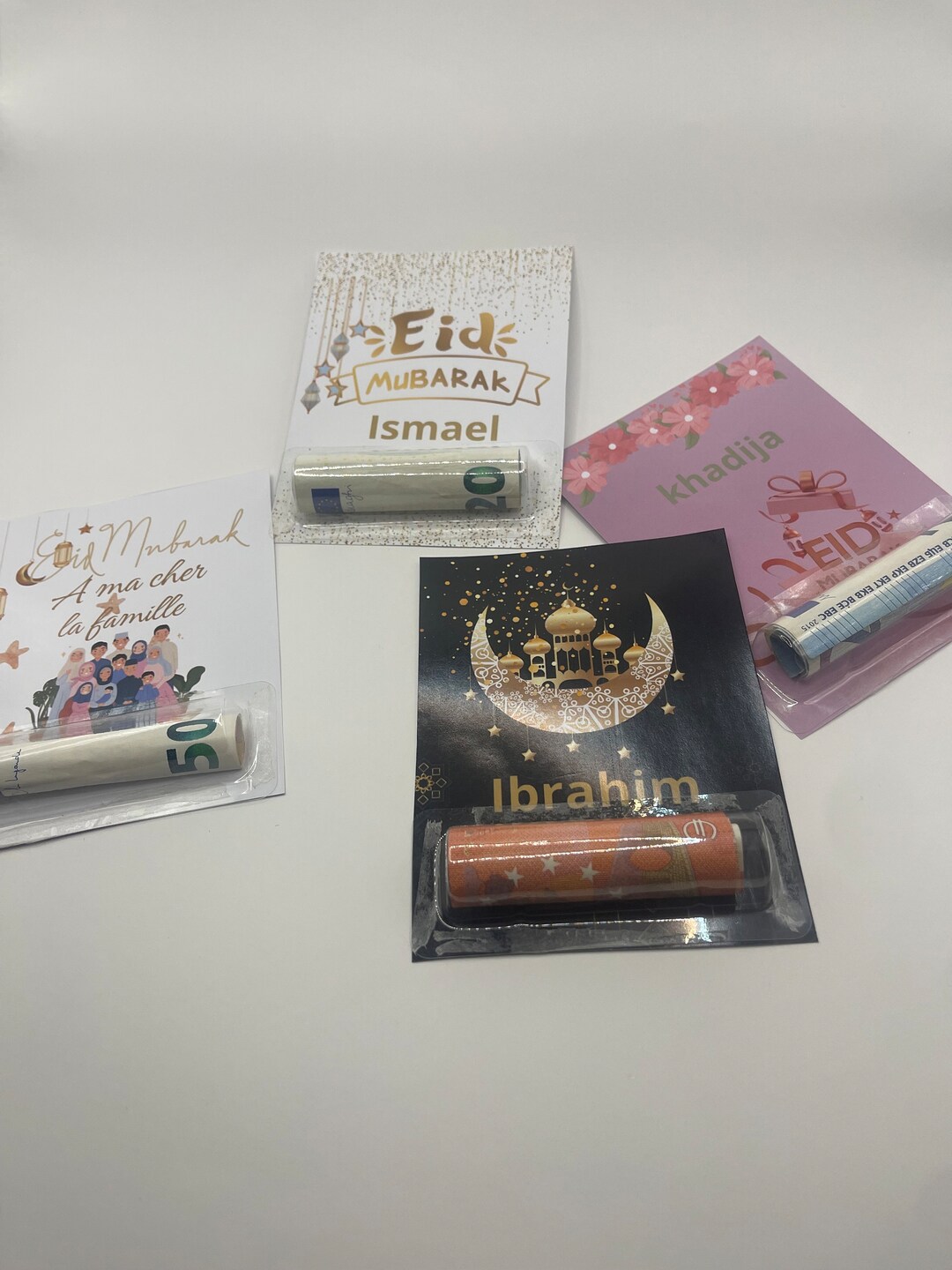 Personalized Eid Mubarak Ticket Card - Etsy